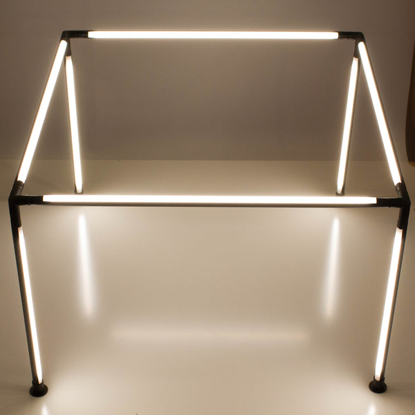 Horizontal LED 4 sided Pole light 4000K Model FY-Q series for Showcase ...