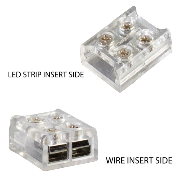 LED Strip solderless terminal | LEDUpdates