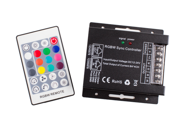 Wireless RGBW LED Light Controller | LEDUpdates