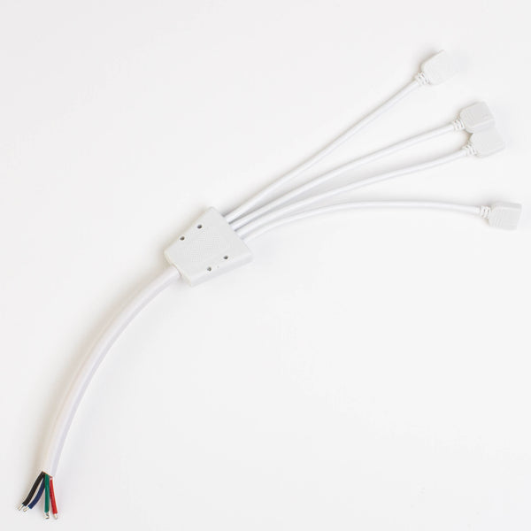 Heavy Duty RGB Splitter Cable Terminal to 4 output | LEDUpdates