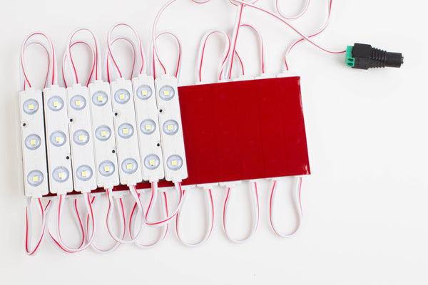 Super Bright orange z3030 Series Storefront LED Light Modules | LEDUpdates