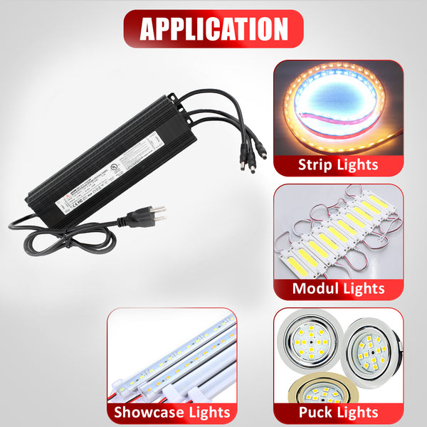UL Listed LED Light Sign Power Driver IP67 12v 250w | LEDUpdates
