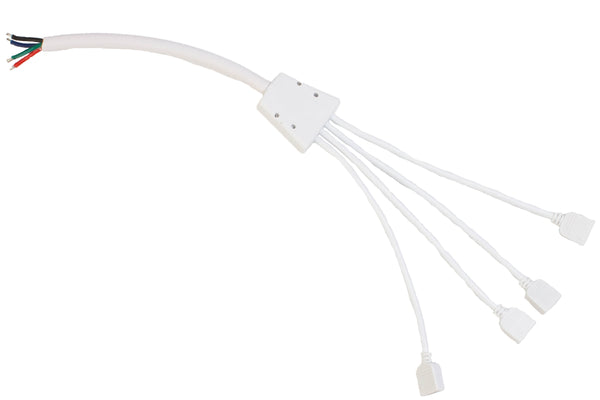 Heavy Duty RGB Splitter Cable Terminal to 4 output | LEDUpdates